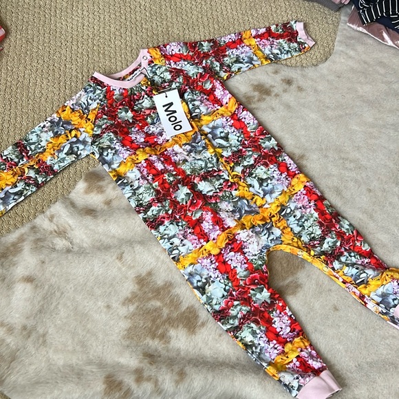 Molo | One Pieces | Molo Colorful Floral Kids One Piece | Poshmark